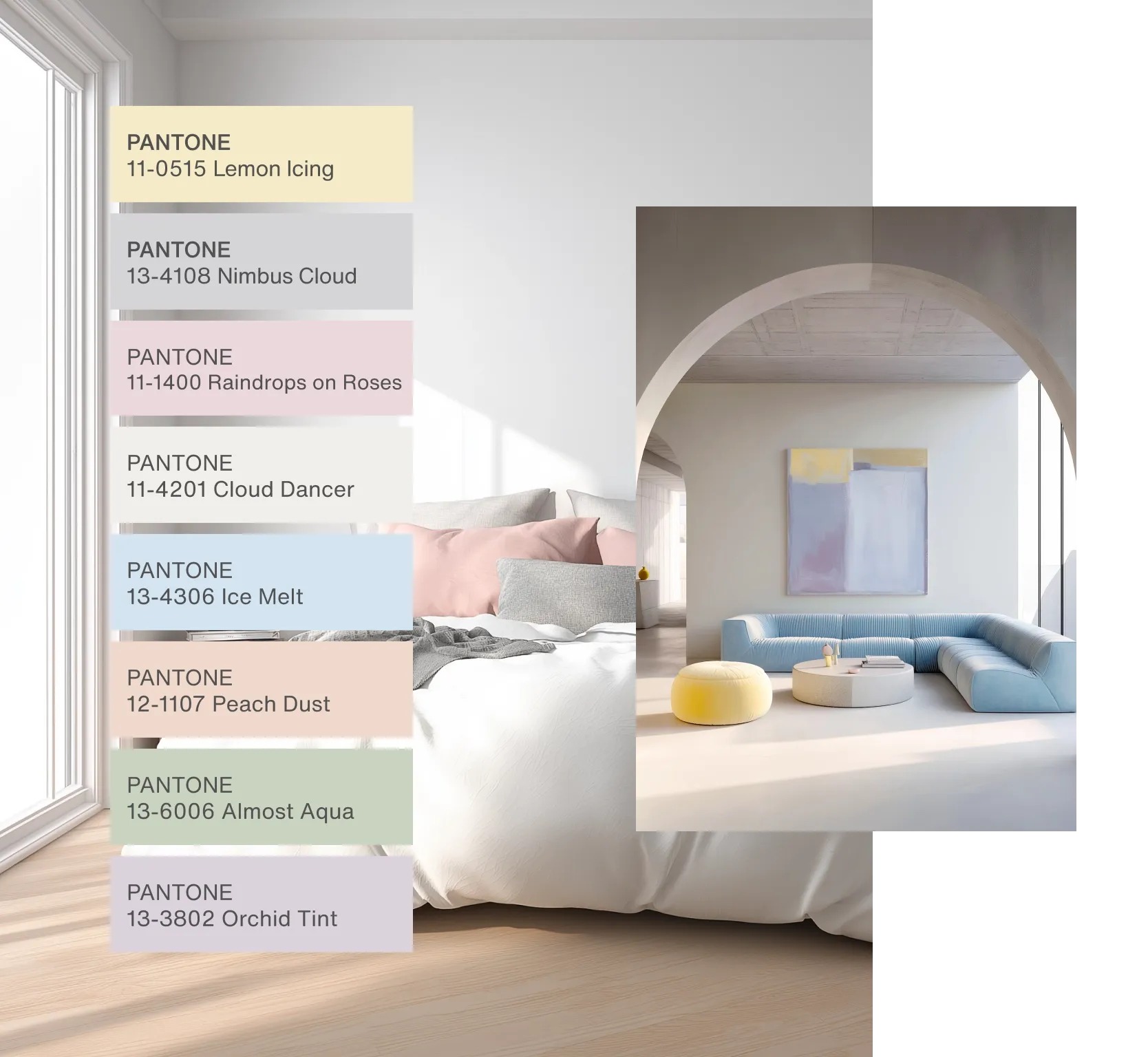 Pantone Color of the Year 2026: Cloud Dancer (PANTONE 11-4201)